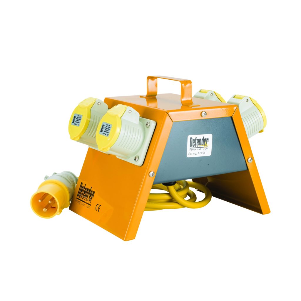 Defender Classic 4 Way Power Splitter Distribution Unit | DQ Services Ltd