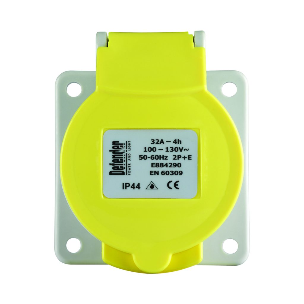 Defender 32A Panel Socket 110V (E884290) | DQ Services Ltd