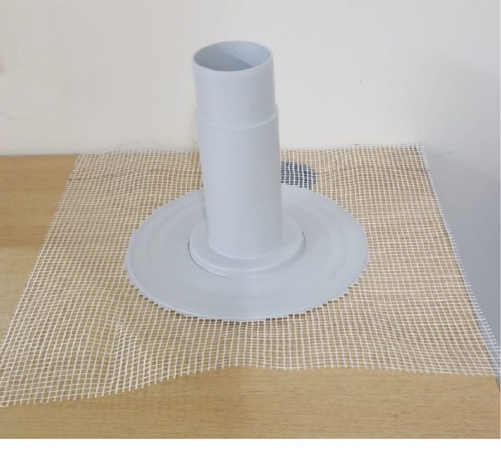 GRP Roof Drain Round Rainwater Outlet 50mm | DQ Services Ltd