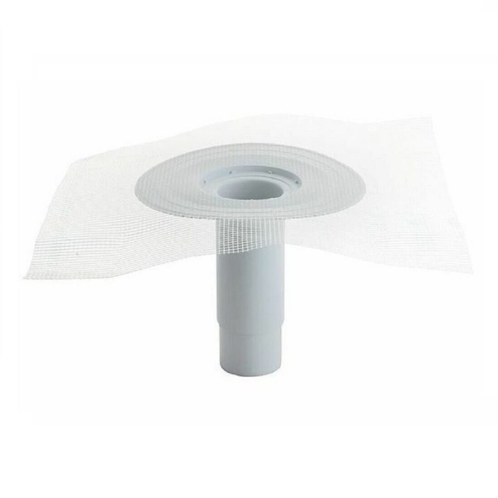 GRP Roof Drain Round Rainwater Outlet 75mm | DQ Services Ltd